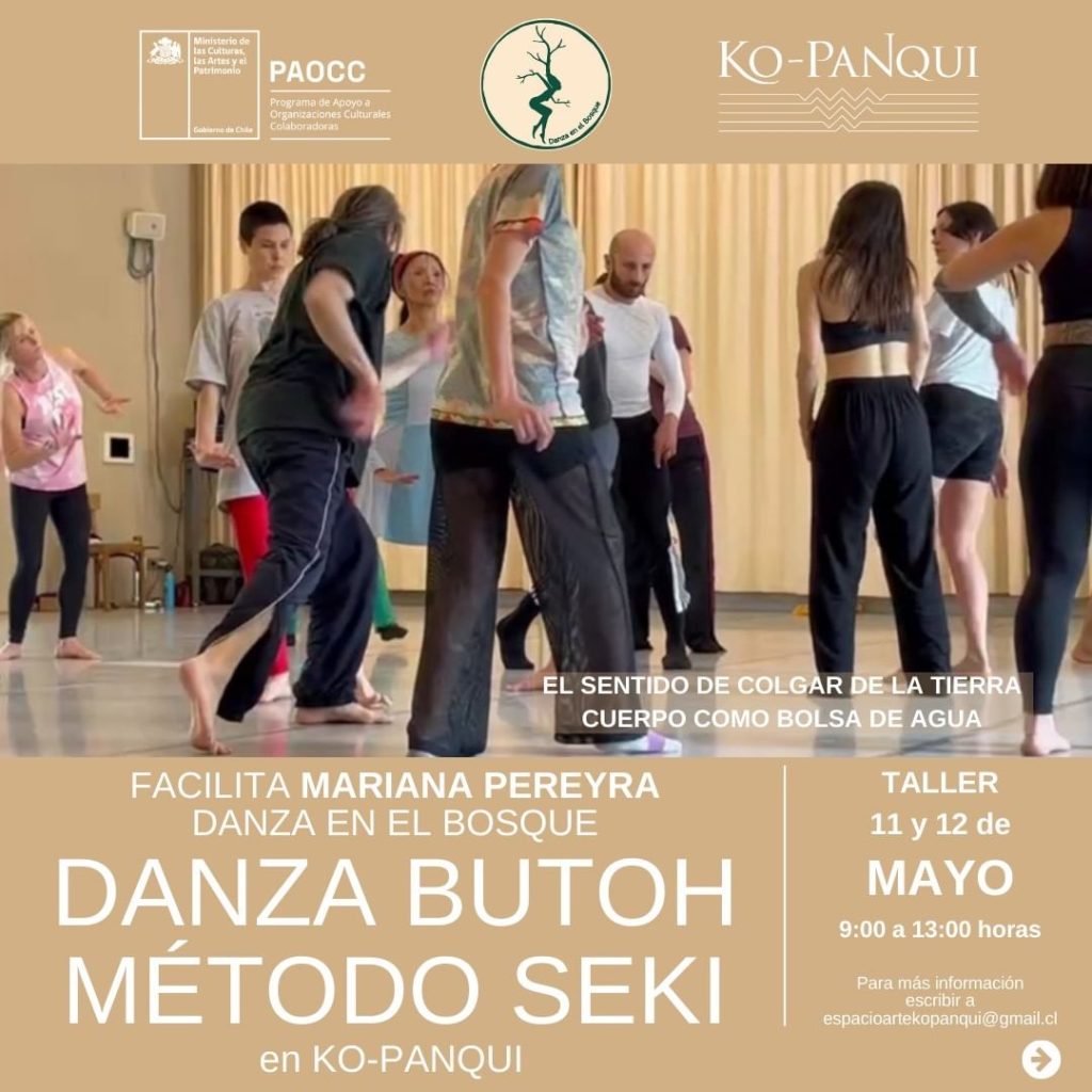 Taller Danza Butoh - Espacio Arte Ko-Panqui (Curarrehue) - El Trancura